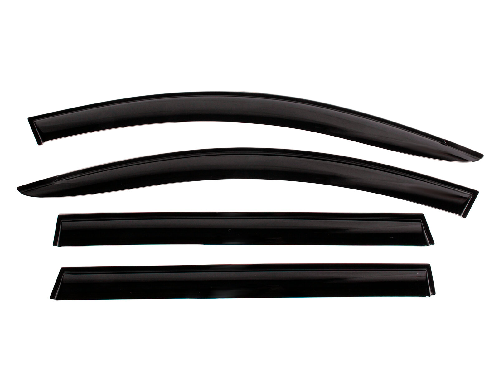 Дефлектор двери для автомобиля Chery Tiggo 7 Pro/Chery Tiggo 7 Pro Max 2020-н. в. Xcite X-Cross 7 2024-н. в накладные, комплект 4шт