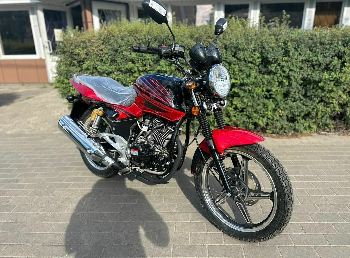 Мотоцикл Racer RC200-C5B Magnum_красный (с ПТС в заводской упаковке)