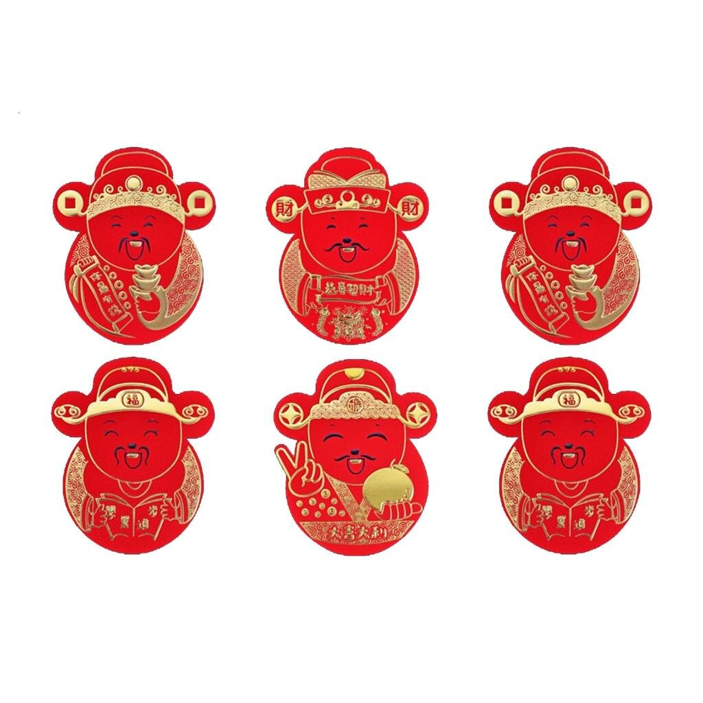 2024 Китайский драконский год весенний фестиваль красный конверт мультфильм детский подарок деньги конверты конверты пакет, - G