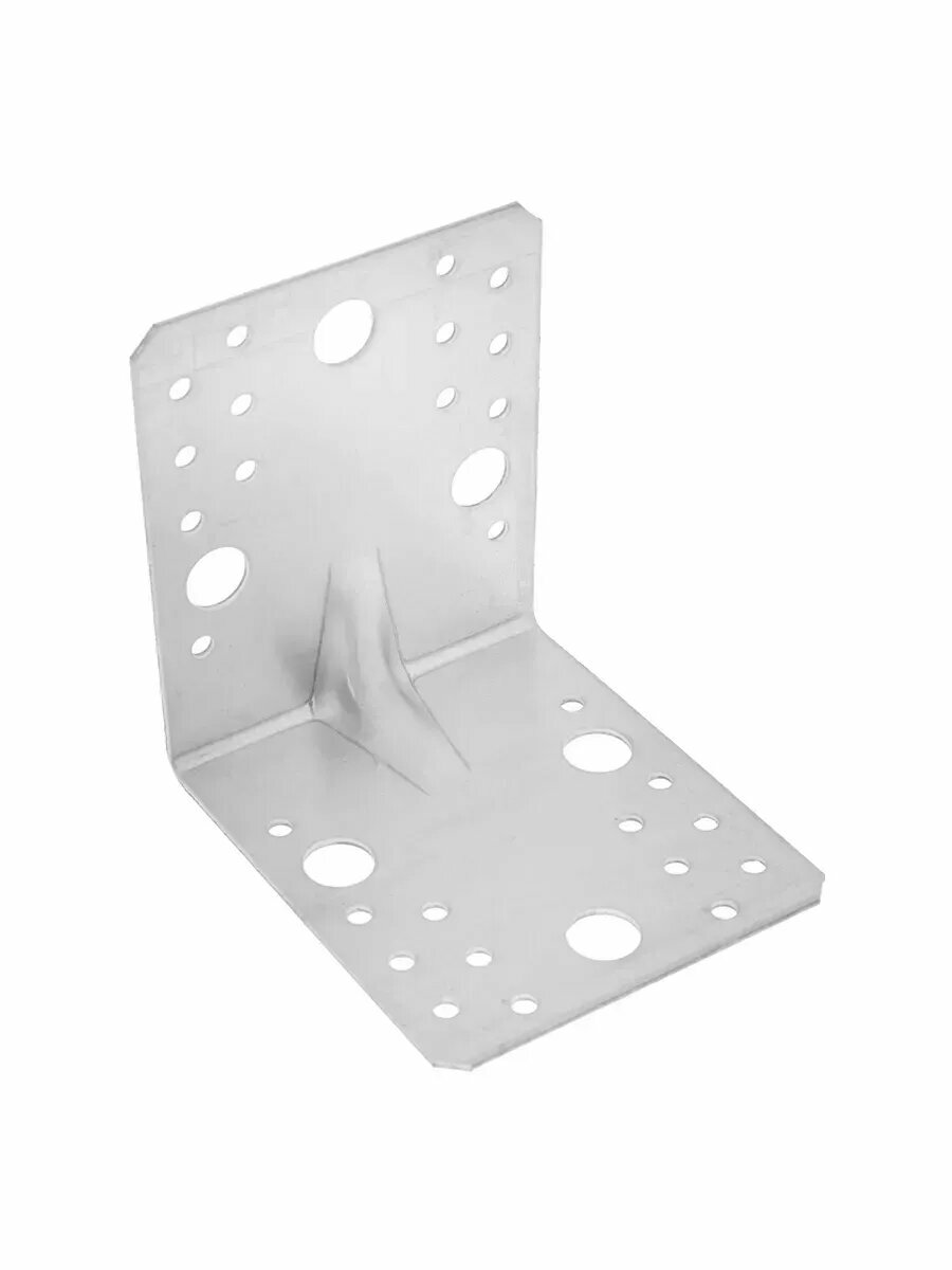 Уголок крепёжный, усиленный, 105х105х90х2 мм, 1 шт.