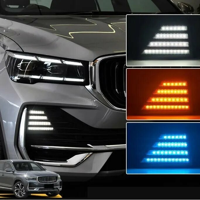 KNOW EASY-Фары противотуманные, Светодиодная, 2 шт, арт. Geely Monjaro 2021-2024