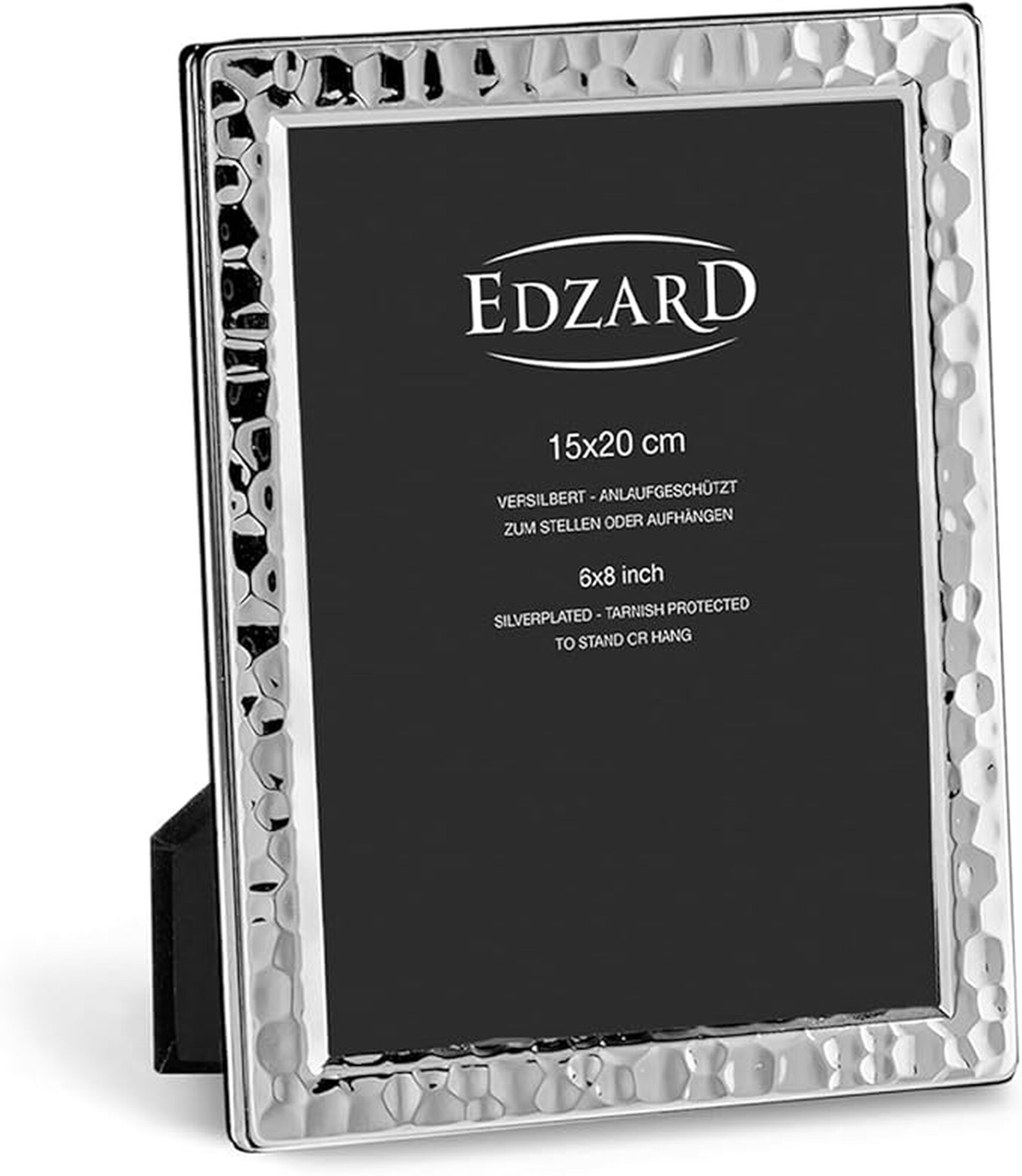 Рамка для фотографий Edzard Pavia, размер 15х20 см, цвет серебристый, 4904_EDZARD