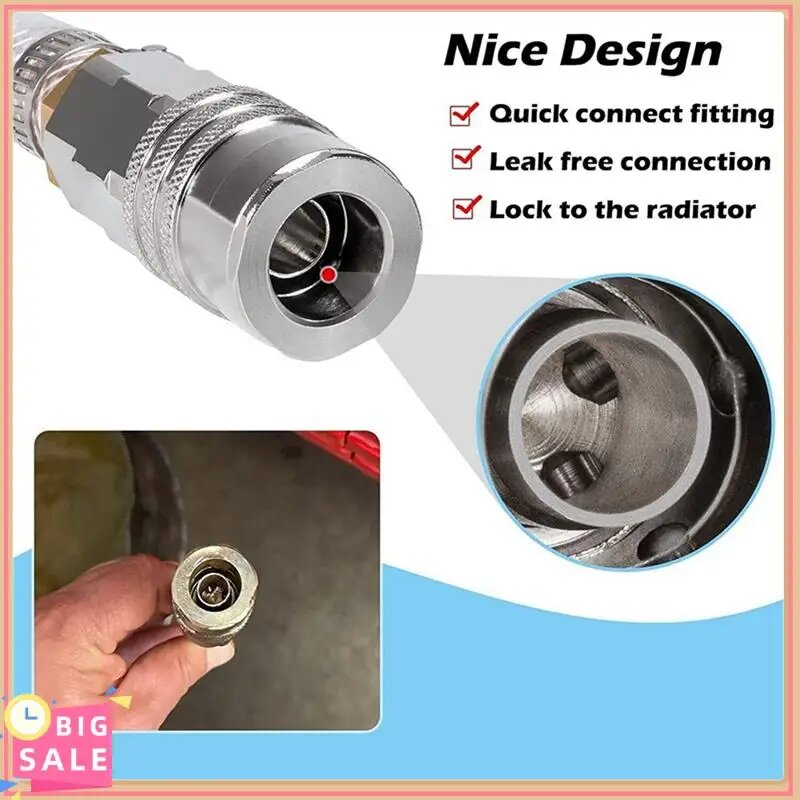 Better-T 9996049 Быстросъемный адаптер радиатора для сливного шланга охлаждающей жидкости радиатора Volvo для двигателей Volvo Trucks D11, D13, D16