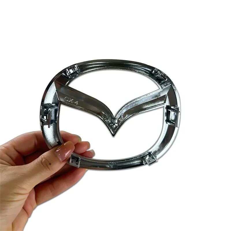 Пластиковая эмблема для Mazda CX-4, логотип автомобиля, значок на руль переднего Front Emblem-Silver