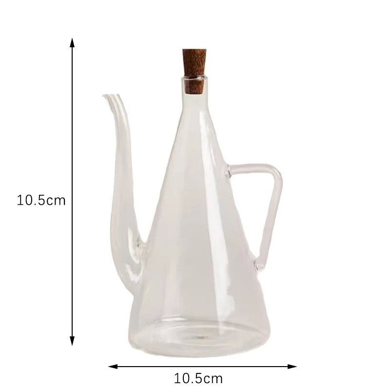 Кувшин для масла из боросиликатного стекла, 1pcs