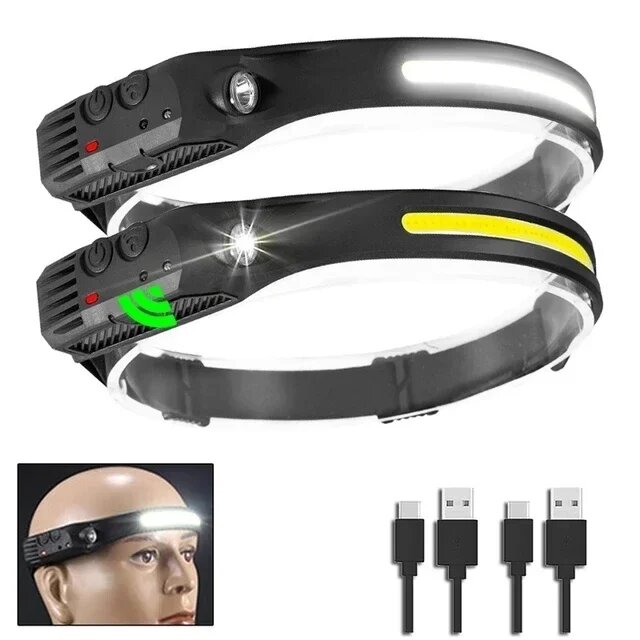 Налобный Фонарь LED KDULIT 350 Лм, Pack B 2pcs