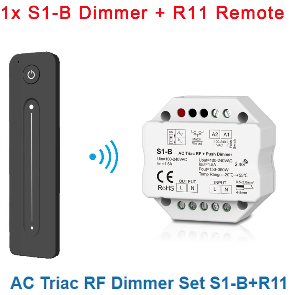 Veromount Skydance Triac Диммер Wi-Fi S1-B and R11