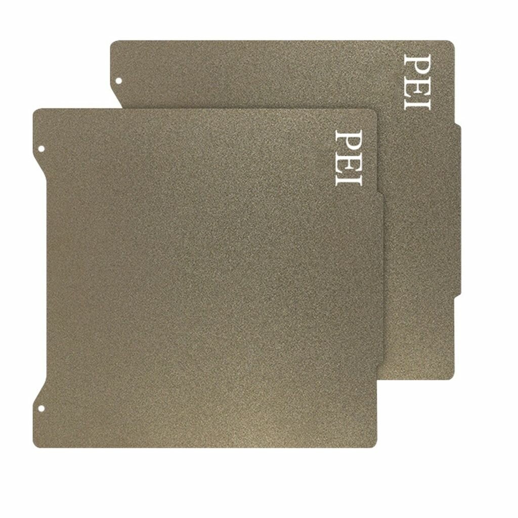 Лист PEI PET 196,3x190 мм, 3D-принтер, нагревательная платформа, текстурированная, PEY, гладкое углеродное волокно, двухсторонняя пружинная сталь