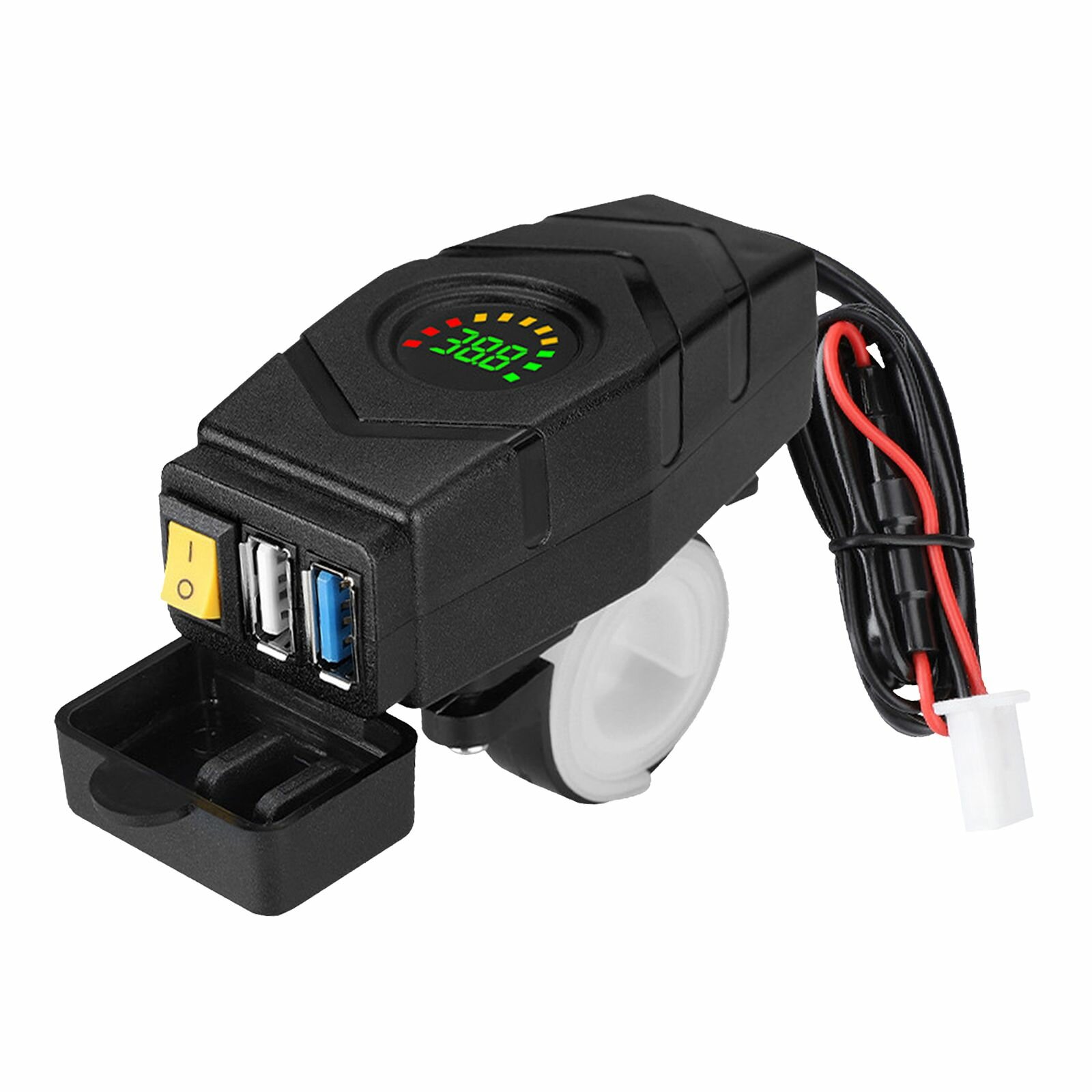 E-bike руль USB зарядное устройство 24V 36V 48V 60V QC 3.0 быстрой зарядки адаптер！