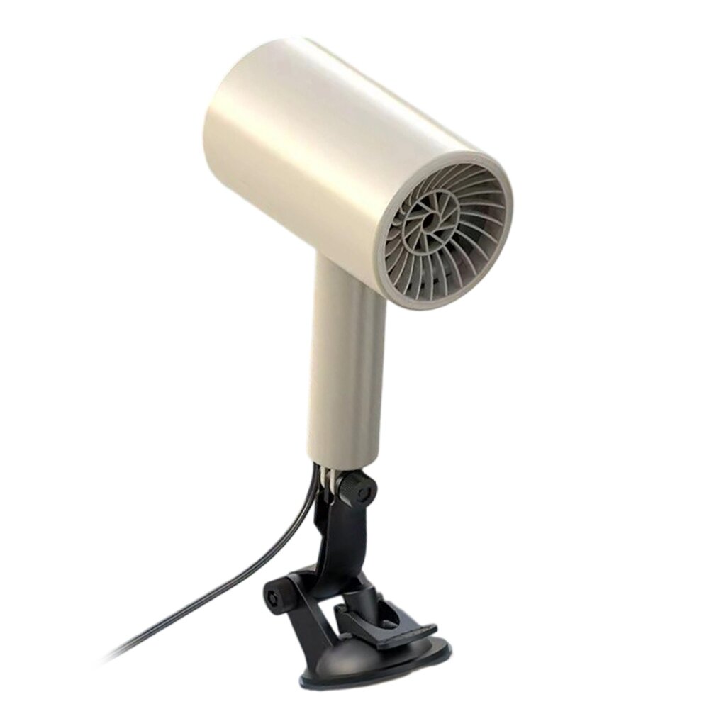 Обогреватель лобового стекла с регулируемым углом наклона, Обогревательный вентилятор 12 В, автомобильный обогреватель, Ручной осушитель, Размораживатель, Съемная Нагревательная сушилка