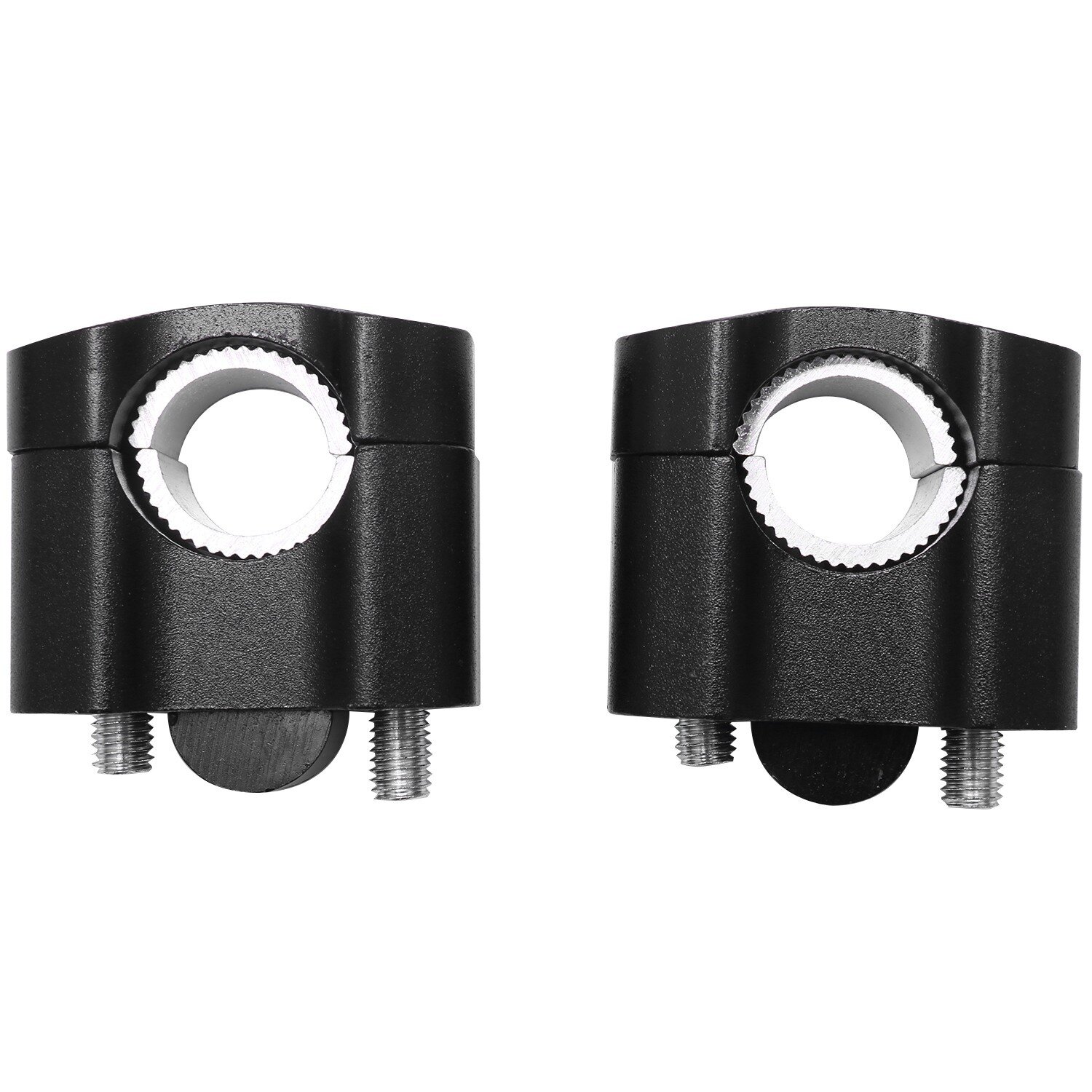 1 пара Cnc 22 мм 28 внедорожных мотоциклетных хомутов для руля, переходник стояков руля мотоцикла 7/8 дюймов 1-1/8 Pit Dirt Черный