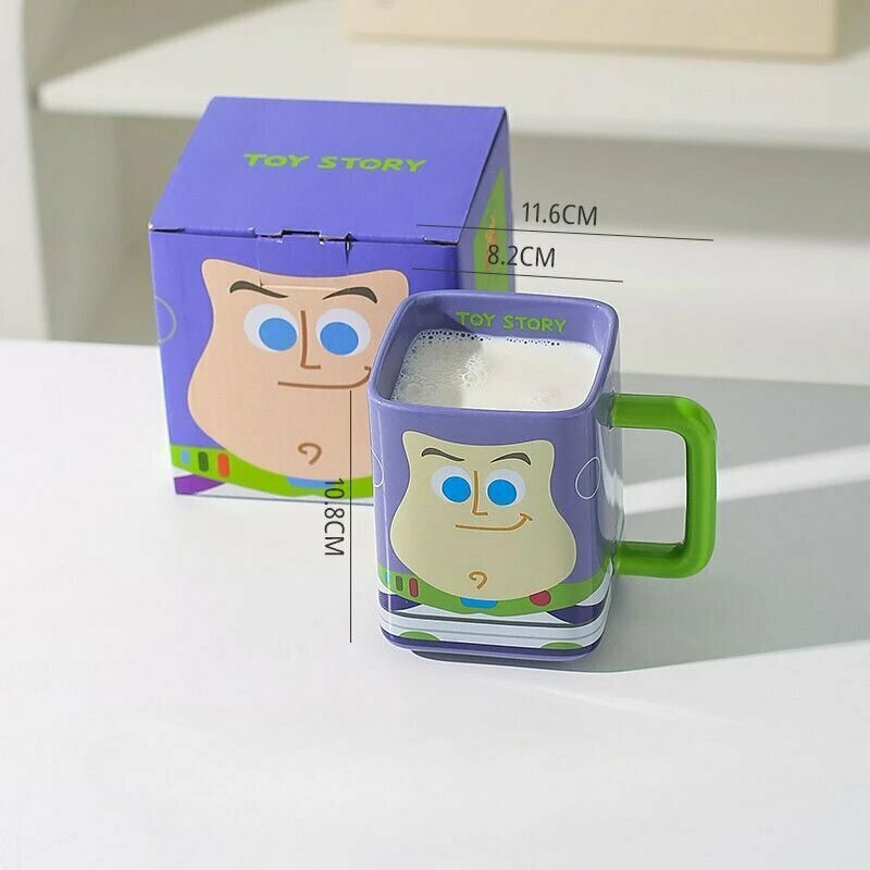 Керамическая кружка MINISO Disney Базз Лайтер, Buzz Lightyear, 450ML