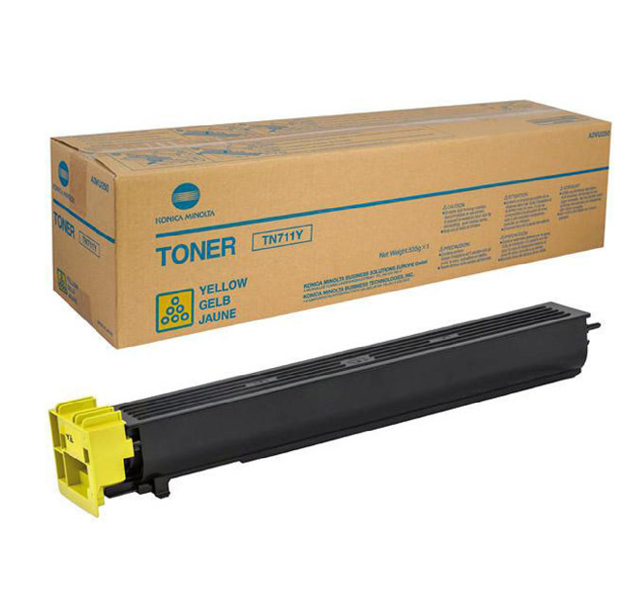 A3VU250 Тонер Konica Minolta yellow TN 711Y желтый