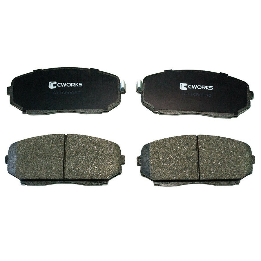 CWORKS C11CR0050 Колодки тормозные дисковые передние Low Metallic MAZDA CX7 (2007>)
