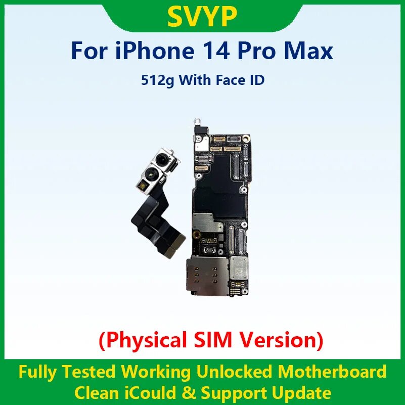 Материнская плата iPhone 14 Pro Max 512gb Face ID
