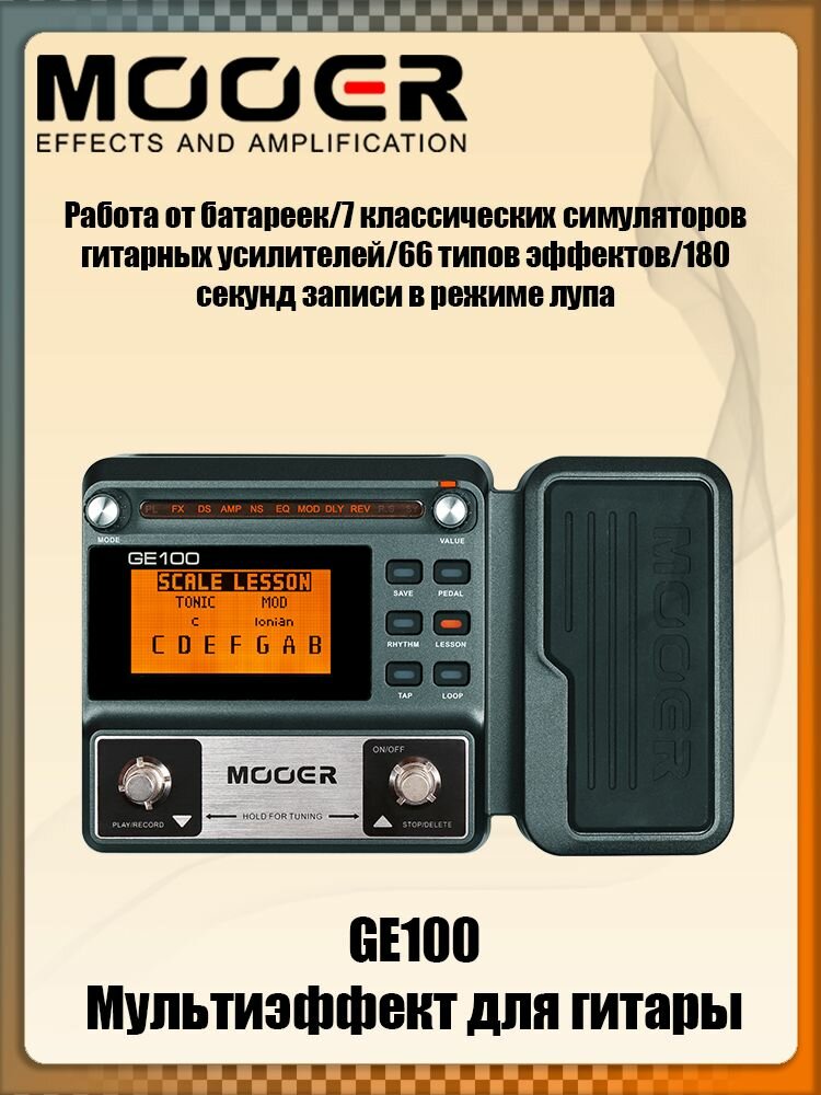 Контроллер для гитарного усилителя