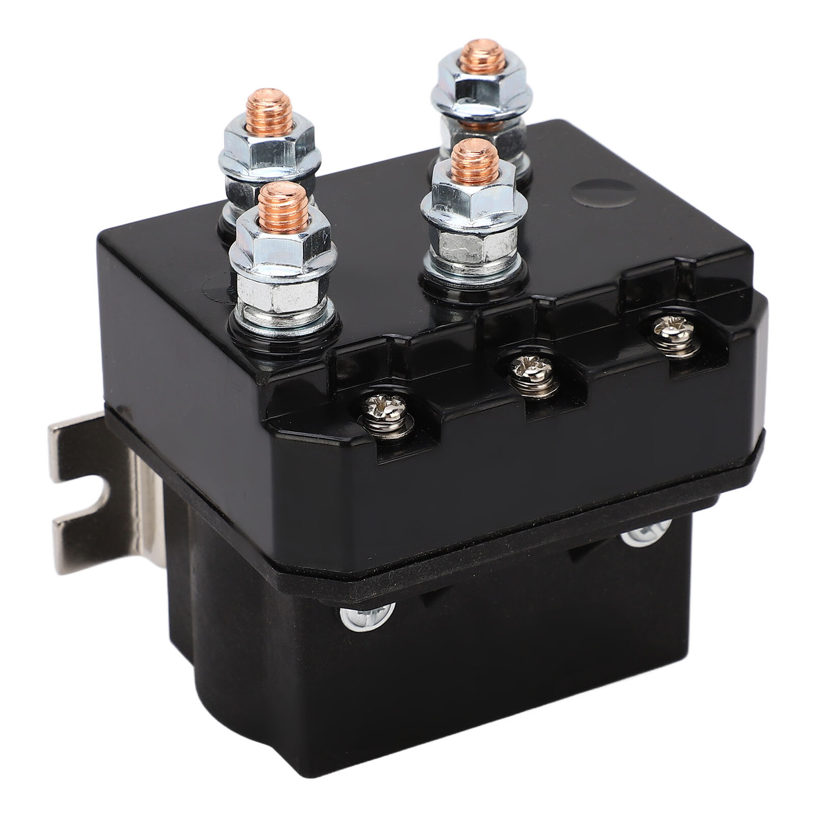 Реле электрической лебедки, 250 А, корпус из АБС-пластика, водонепроницаемый медный контакт, латунная катушка, контактор реле лебедки, 12 В постоянного тока