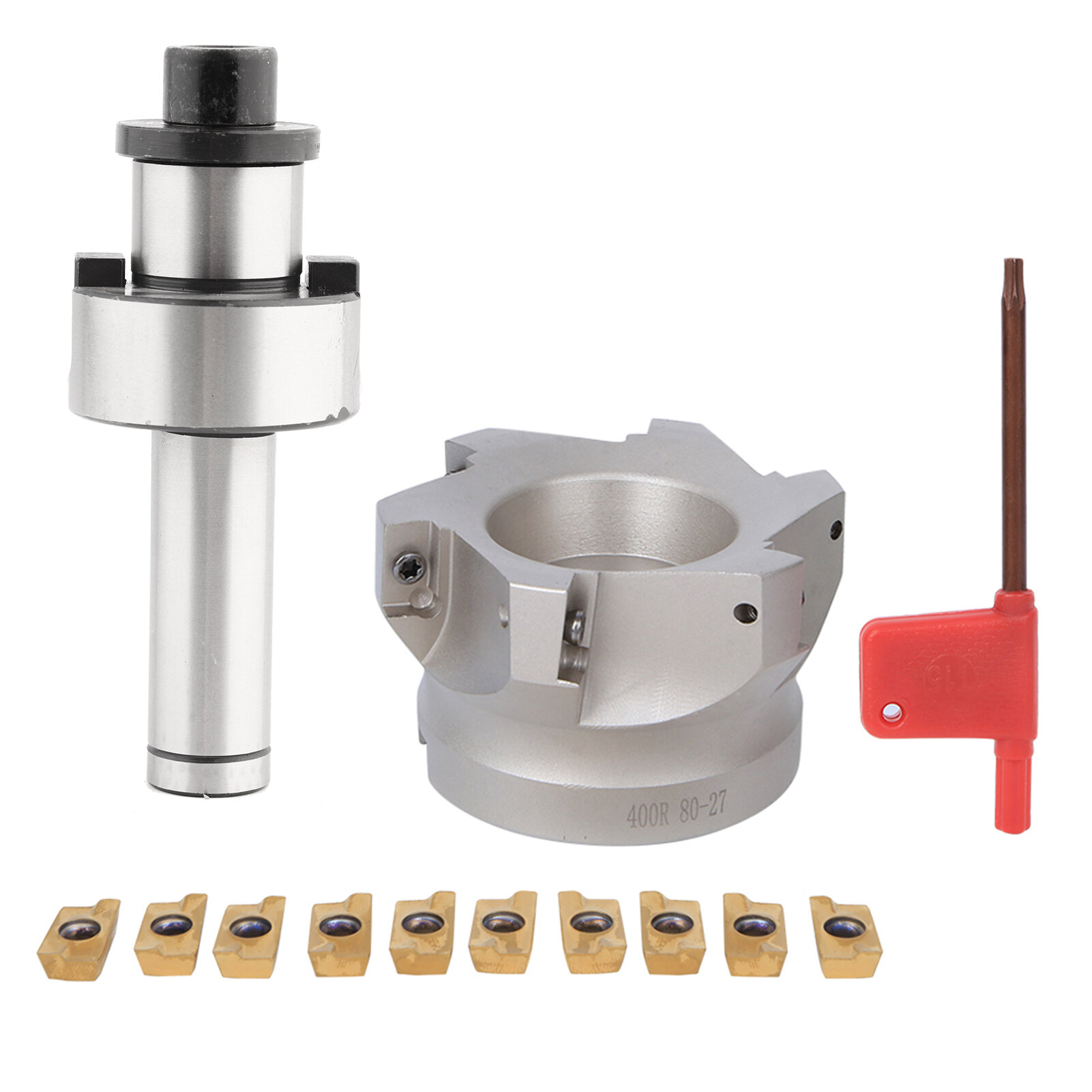 Цанговый патрон C20 FMB27 BAP400R-80-27-6 Фреза APMT1604 Фрезерные пластины (10 шт.)