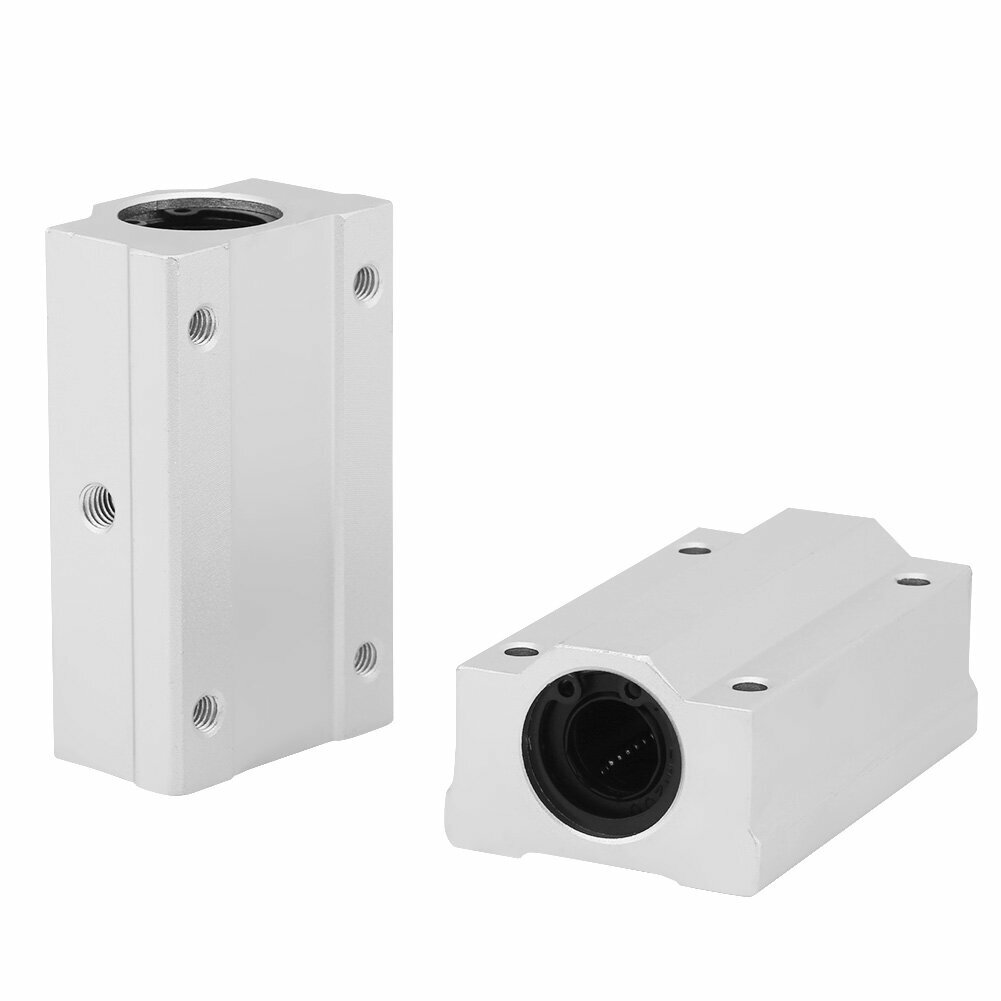 2pcs 12 мм SCS12LUU Алюминиевый линейный шар.