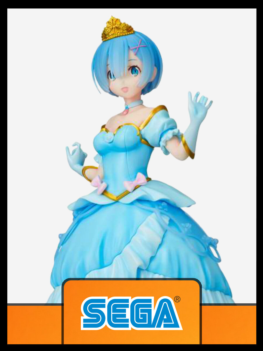 Оригинальная фигурка Rem от Sega из аниме Re: Zero / Рем «Жизнь в альтернативном мире с нуля» 23 см