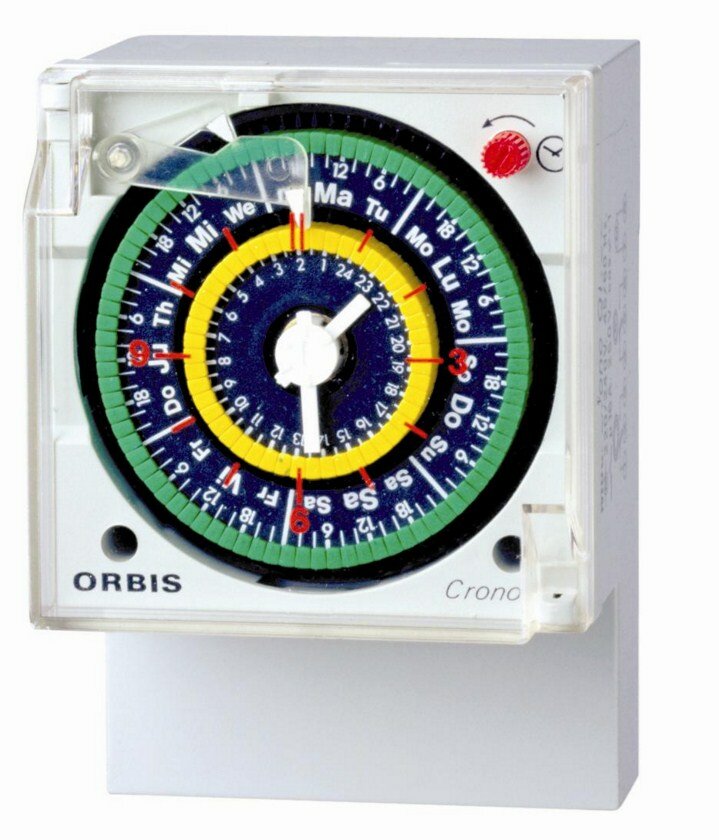 Orbis реле времени суточное CRONO QRD OB050623