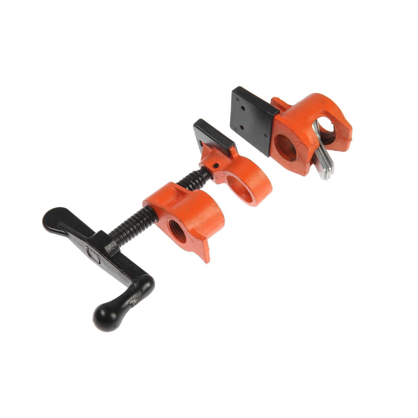 Тундра Струбцина трубная, резиновые накладки, 1/2" 5255006