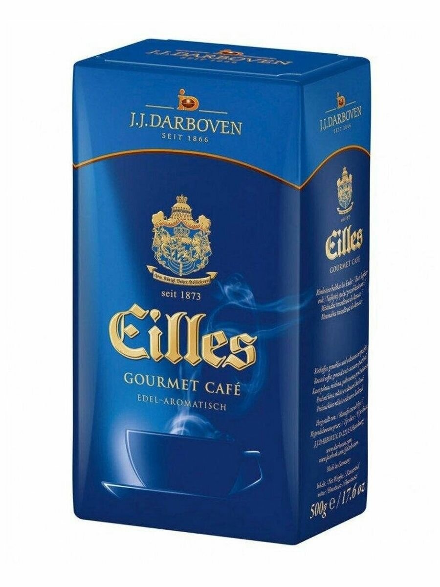 Кофе молотый EILLES Kaffee Gourmet Cafe, 500 гр