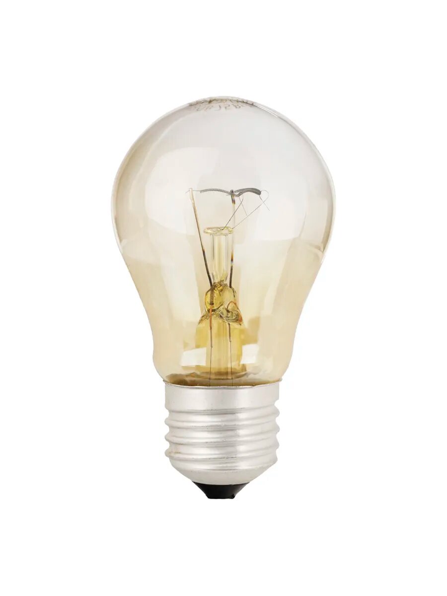 Лампа накаливания 75 Вт Е27/А теплый свет