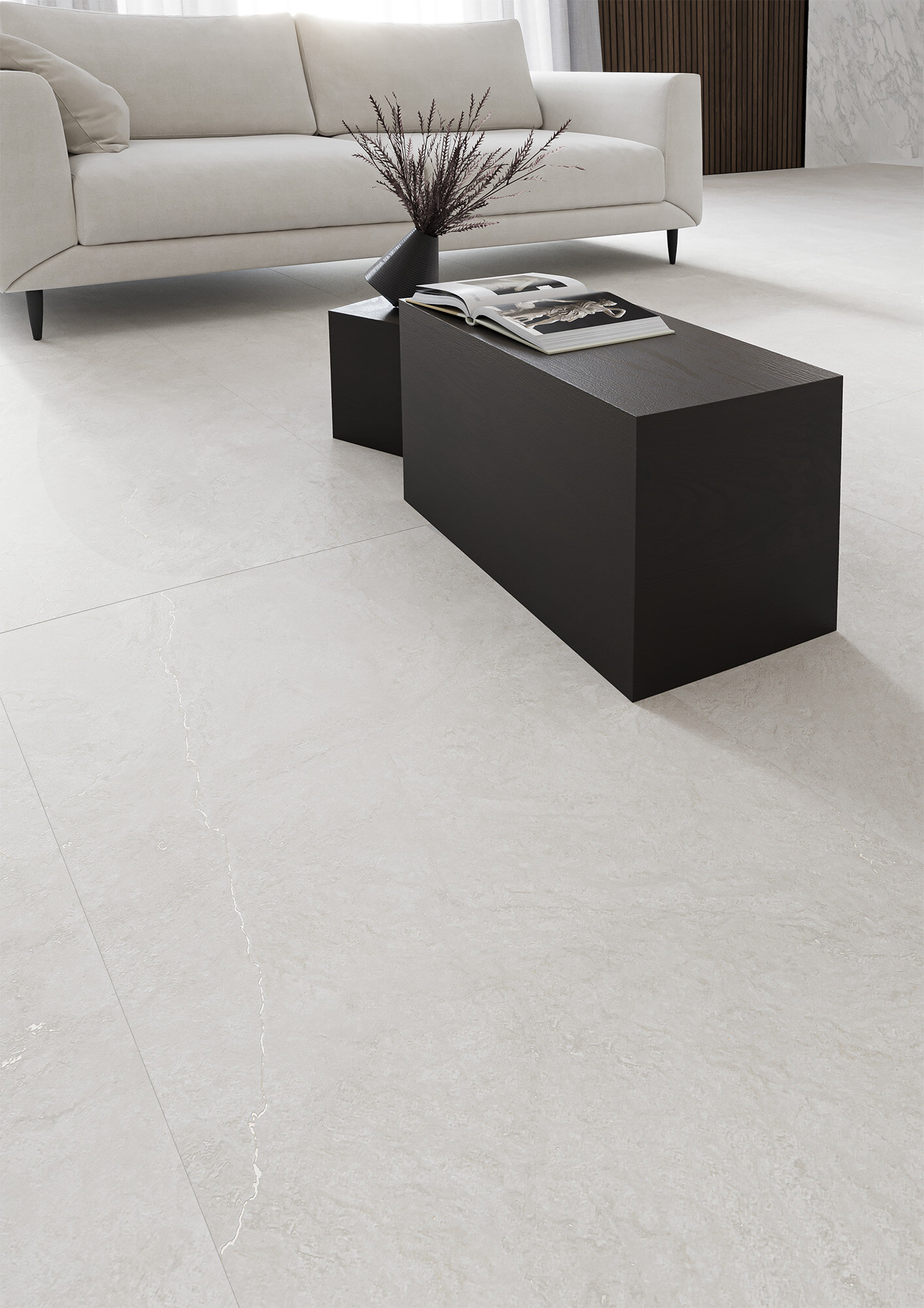 Керамогранит Marmoris Grey River Carving Matt 60x120 (цена за 1 плит. 0.72м2)