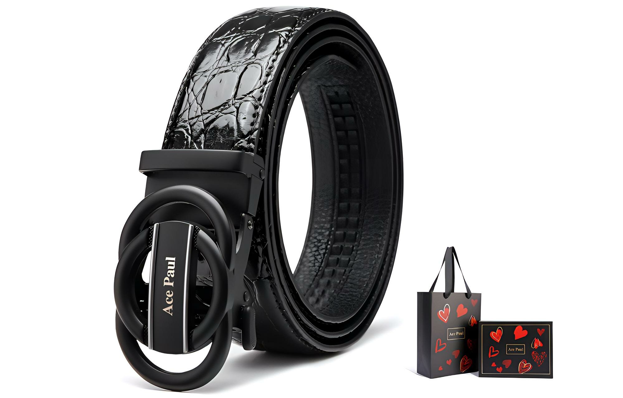 Ace Paul Leather Belts Men's 130cm