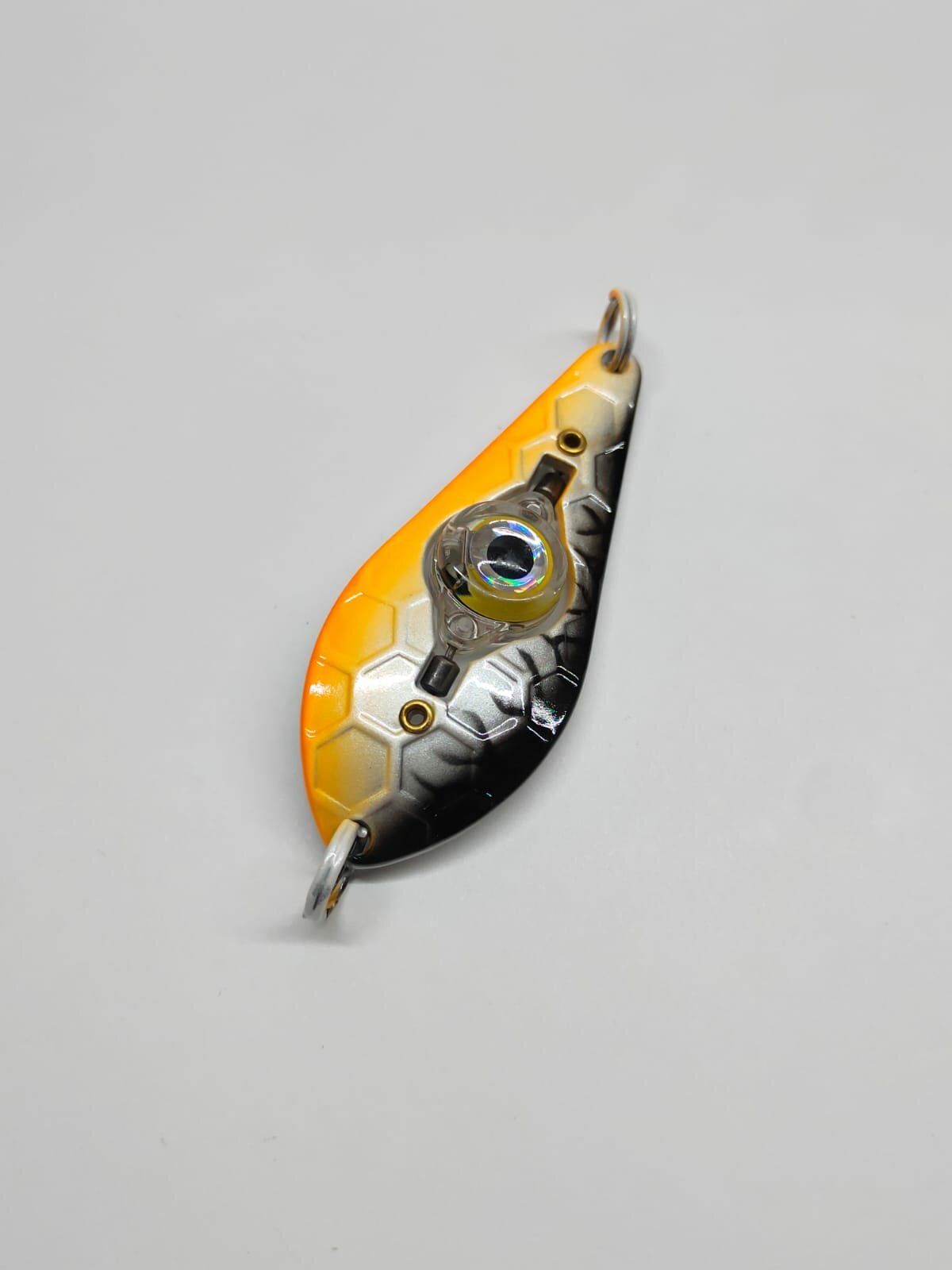 Блесна колебалка атом светодиодная мигающая вес 21 гр. Цвет: #19