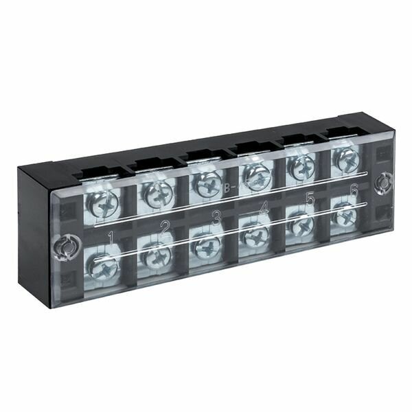 Терминал клеммный до 4.5кв. мм 45А 6 клеммных пар, EKF TB-4506 (25 шт.)