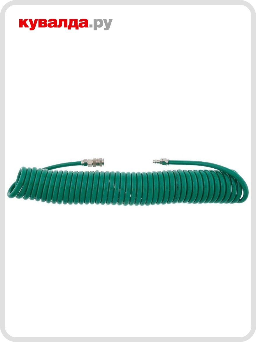 Пневмошланг воздушный HANS 8601-810 с быстросъемом 1/4",8x12x10 м