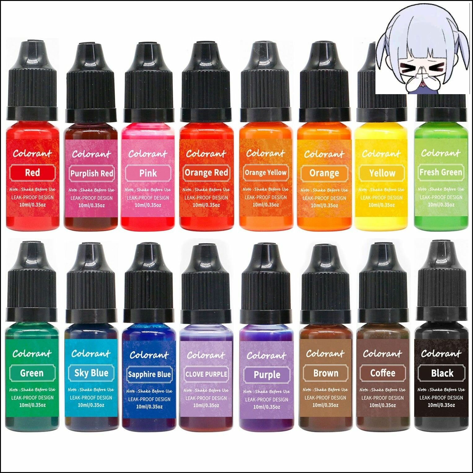 Жирорастворимые красители для свечей Подходят для любого воска, парафина и гелей для свечей-666