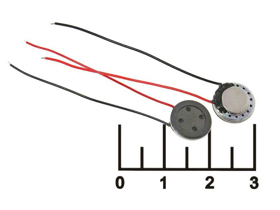 Динамик 8 Ом 0.5W 10х3мм для навигатора (S1398) (1008R)