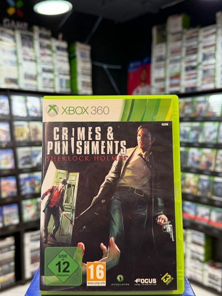 Игра Sherlock Holmes: Crimes and Punishments (Xbox 360) (Box)