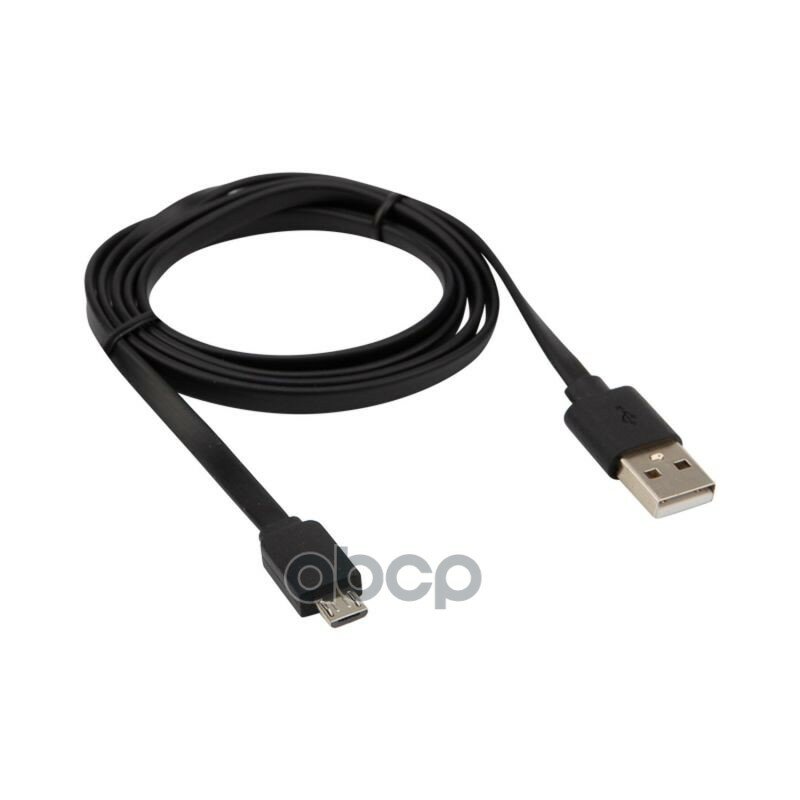 Кабель USB для MicroUSB 1м 2,4А черный REXANT арт. 184270 - высокое качество товара по низкой цене