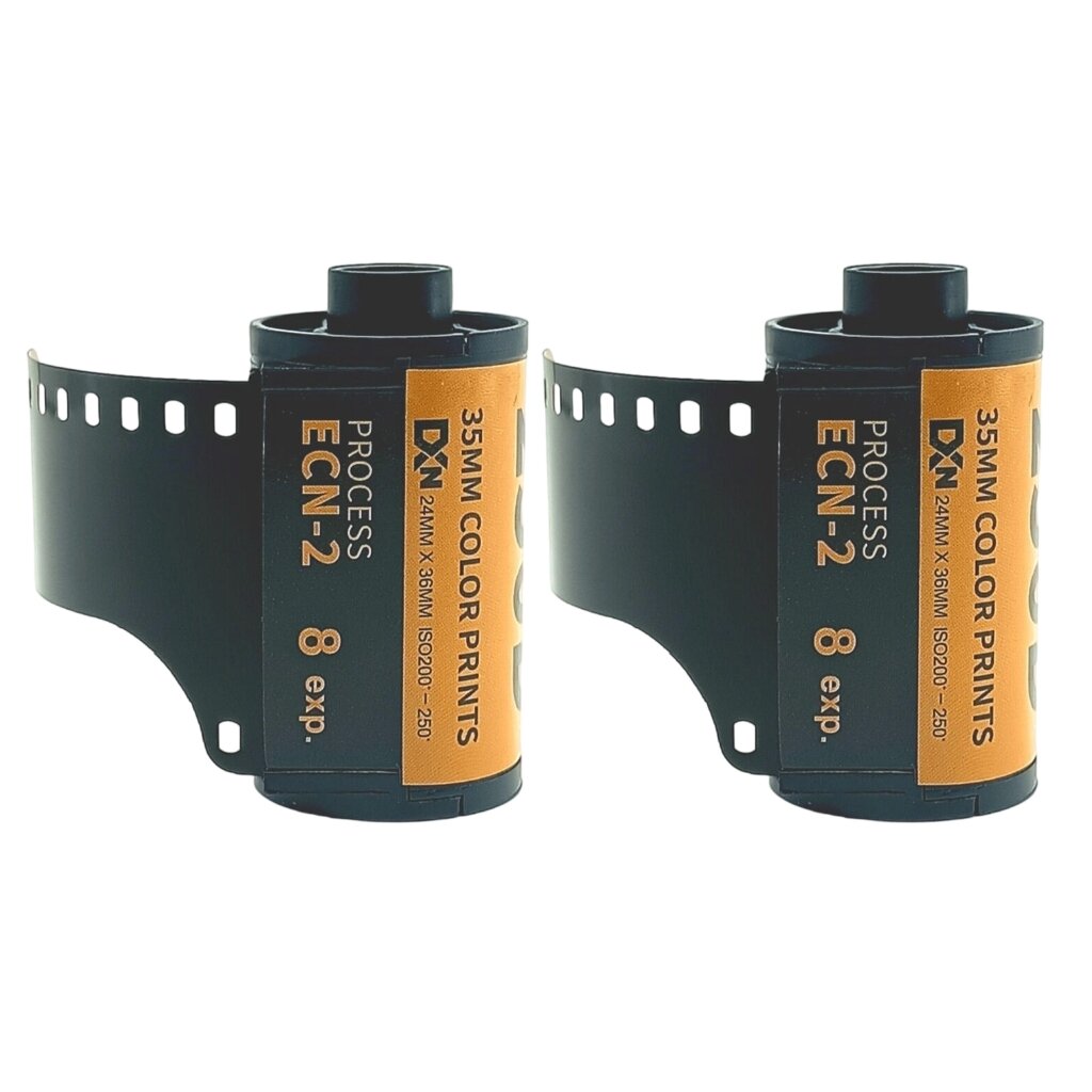 Набор из 8 катушек ECN2 35мм учебной плёнки для аналоговых камер и улучшения навыков