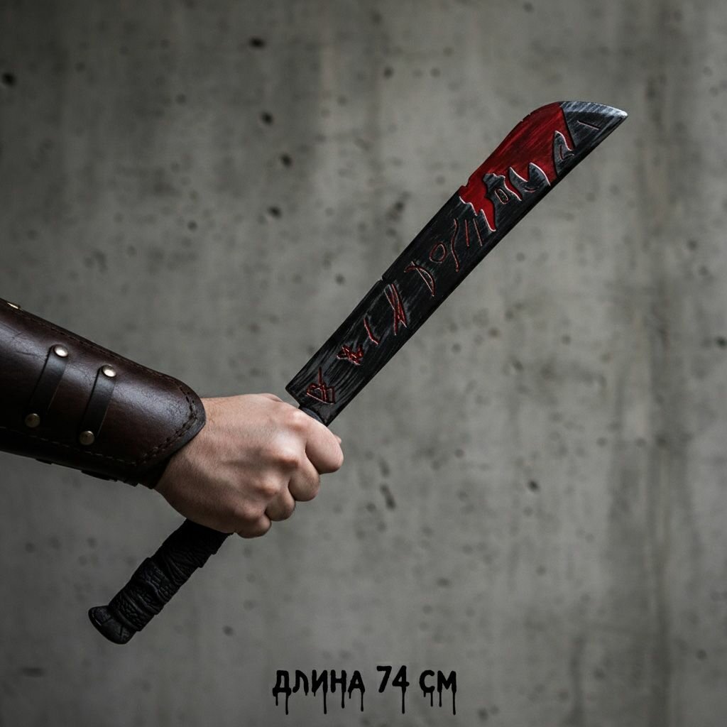 Карнавальный меч " Мачете"74 см