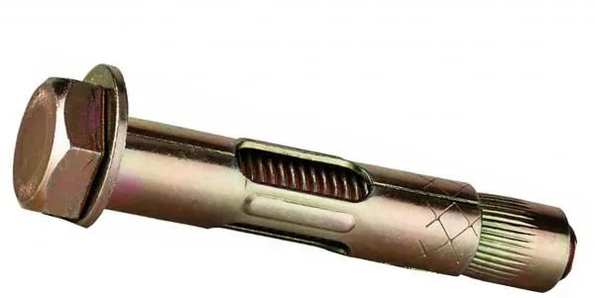 Анкер Шпунтик, распорный, с болтом, сталь, оцинкованное покрытие, 16х150мм, 10шт