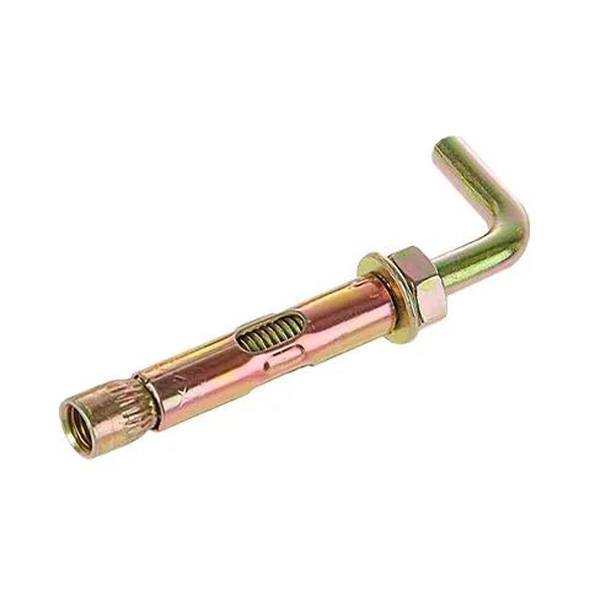 Болты анкерные Шпунтик, с крюком, оцинкованные, сталь, 8х40 мм, 20 шт