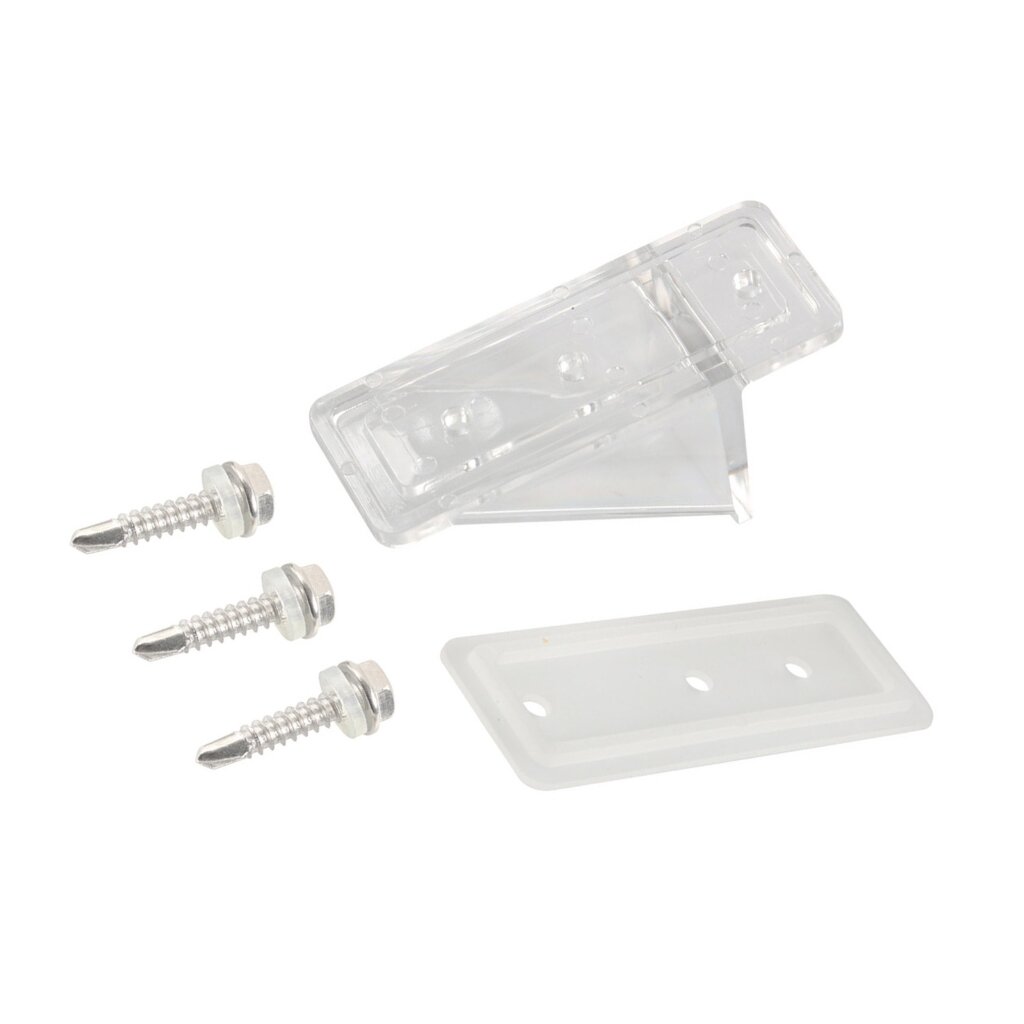 Всепогодная пластина для защиты от снега и льда с противоскользящими подкладками и винтами для зимней защиты автодома, из ПК-резины