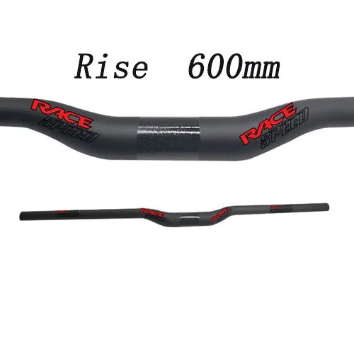 RACE SPEED T1000 карбоновый руль MTB 31.8*580-780 мм rise 600mm