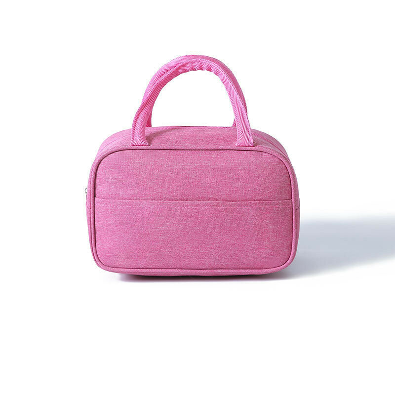 Термосумка awc square hand-held thermal lunch bag small size, розовый, красный