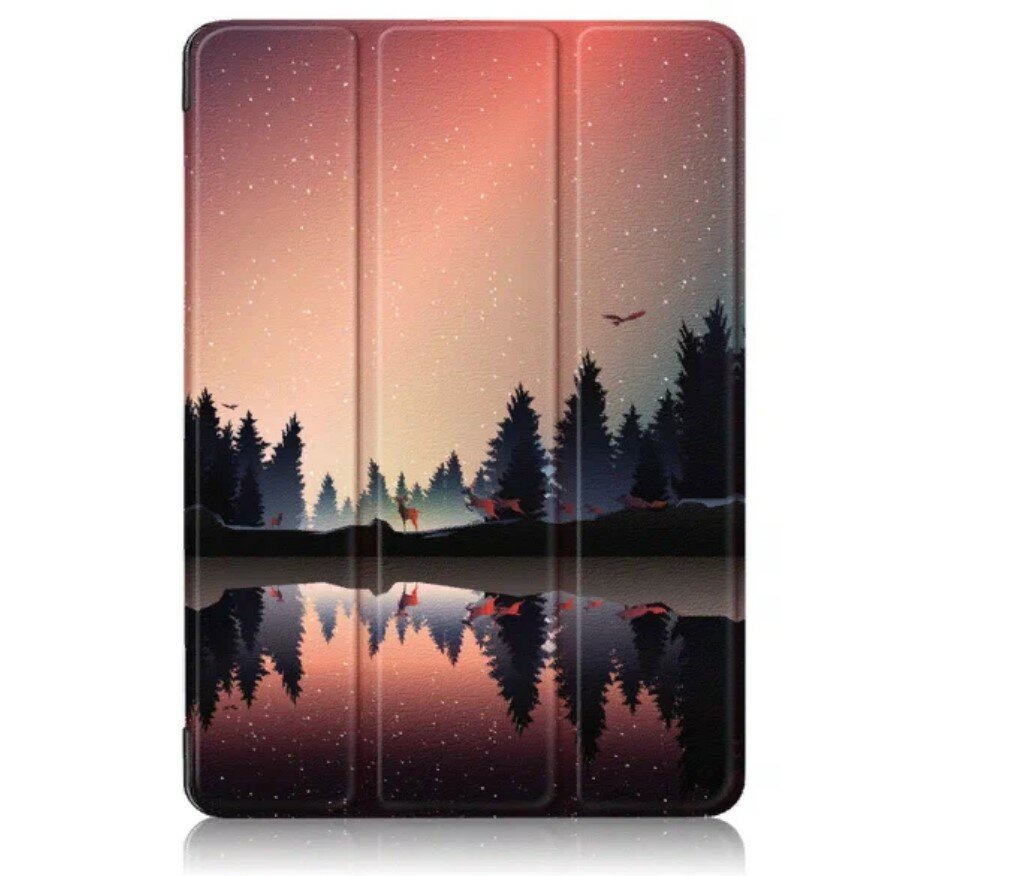 Чехол MyPads самый тонкий в мире MyPads Paris для iPad Air 4 (2020) 10.9 / Air 5 (2022) 10.9 (MM9 / MME) тематика Олени