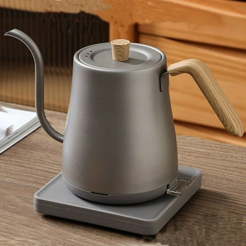Электрический чайник Gooseneck Kettle110, серый, серый металлик