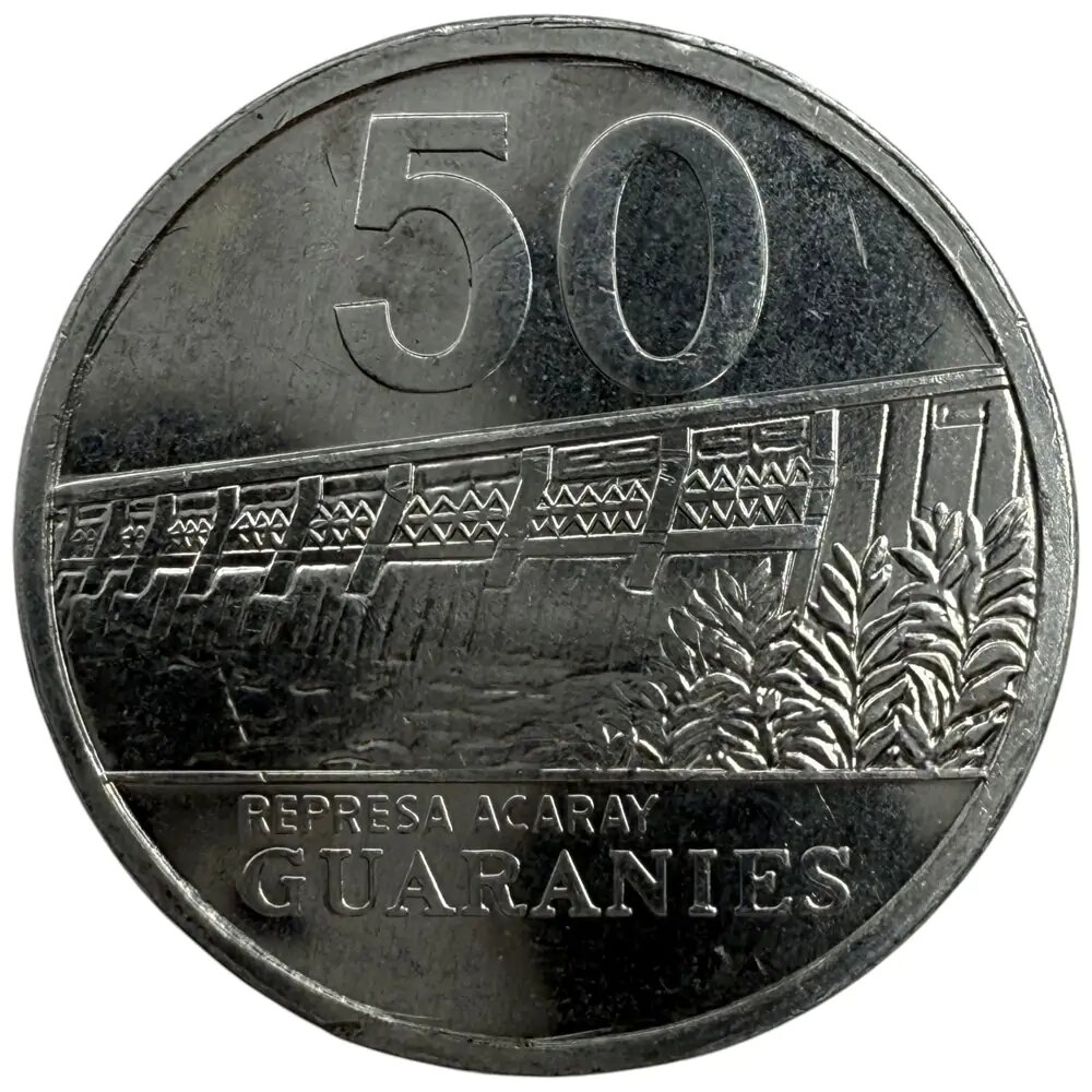 Парагвай 50 гуарани 2019 г.