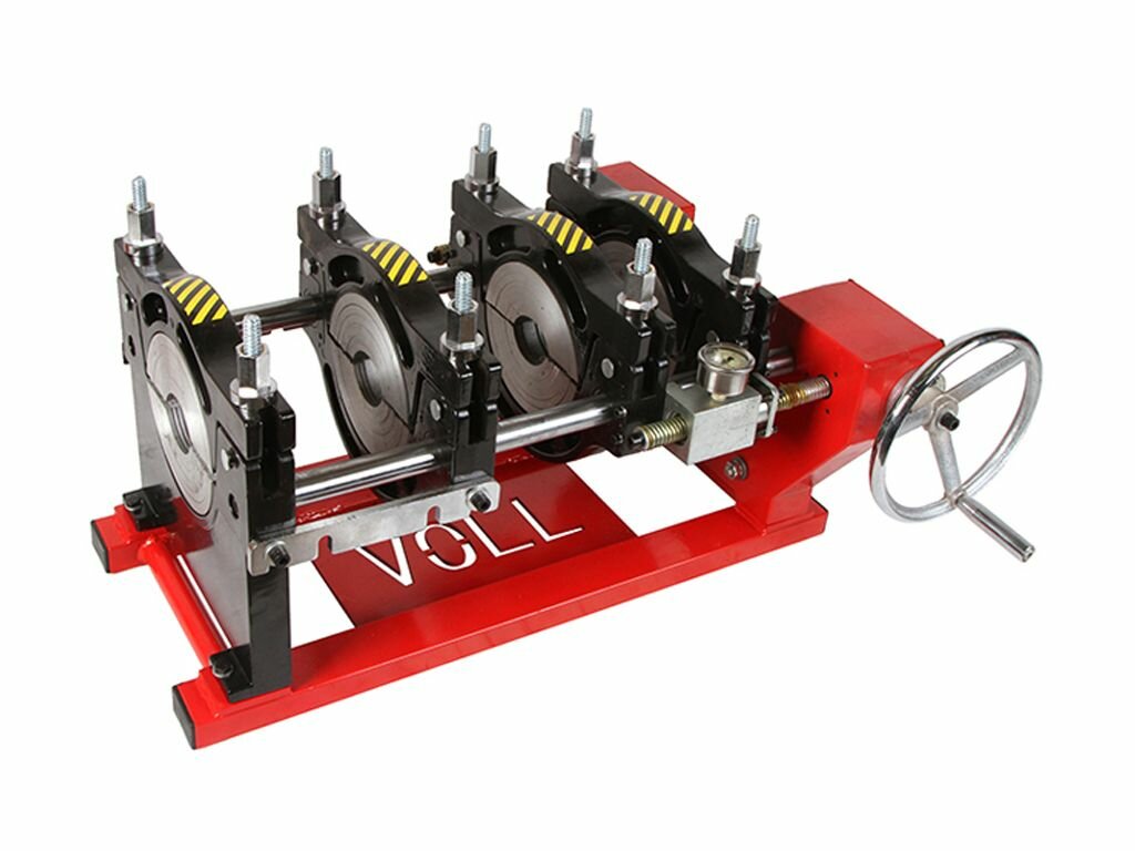 Машина для сварки пластиковых труб стыковая Voll V-Weld ME 160 (40/50/63/75/90/110/125/140/160 мм)