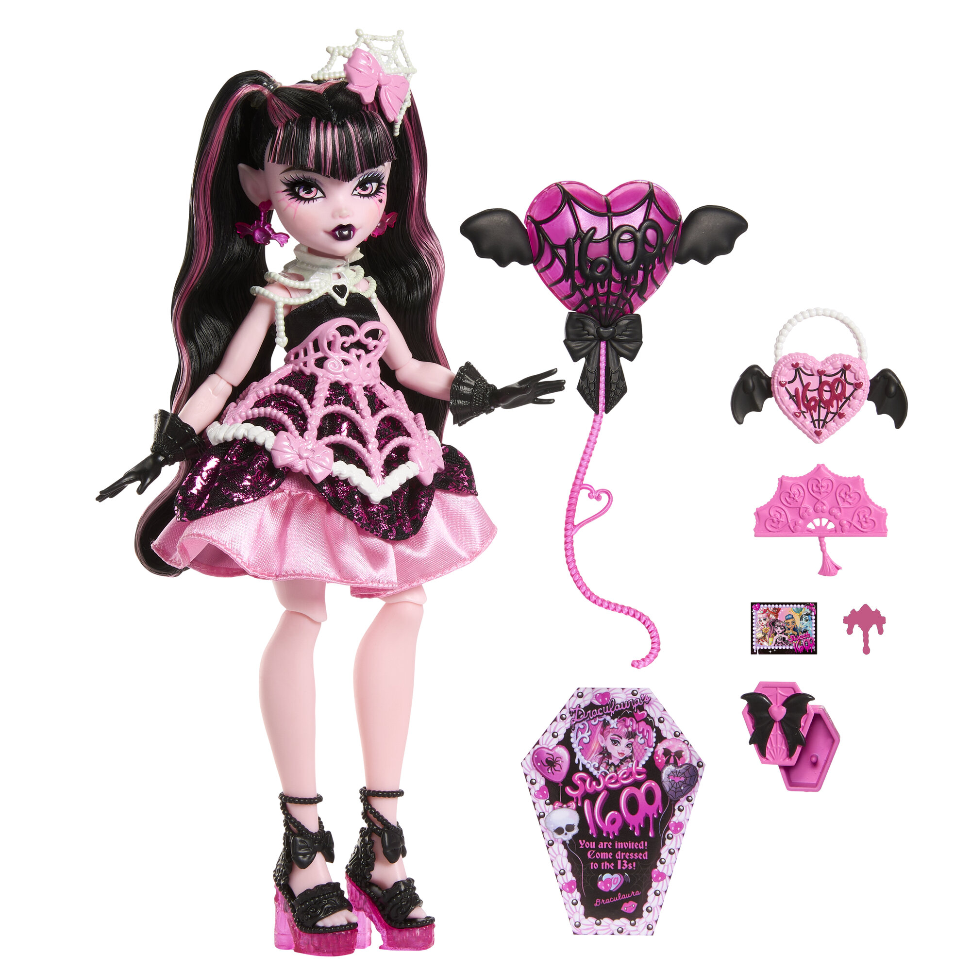 Кукла Дракулаура " День рождения" - Monster High Scary Sweet Birthday Draculaura JBG74