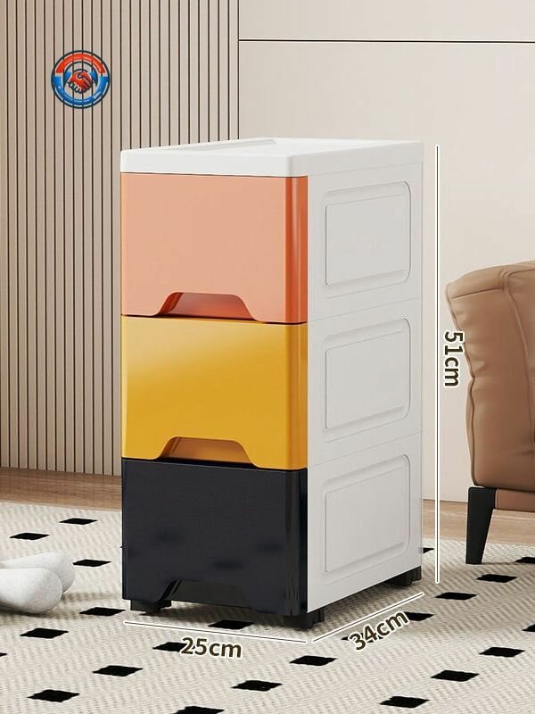 Узкий передвижной шкаф для хранения книг и мелочей, 15*34*51 см, на колесах, компактная мебель для кухни, спальни, офиса, экономия пространства